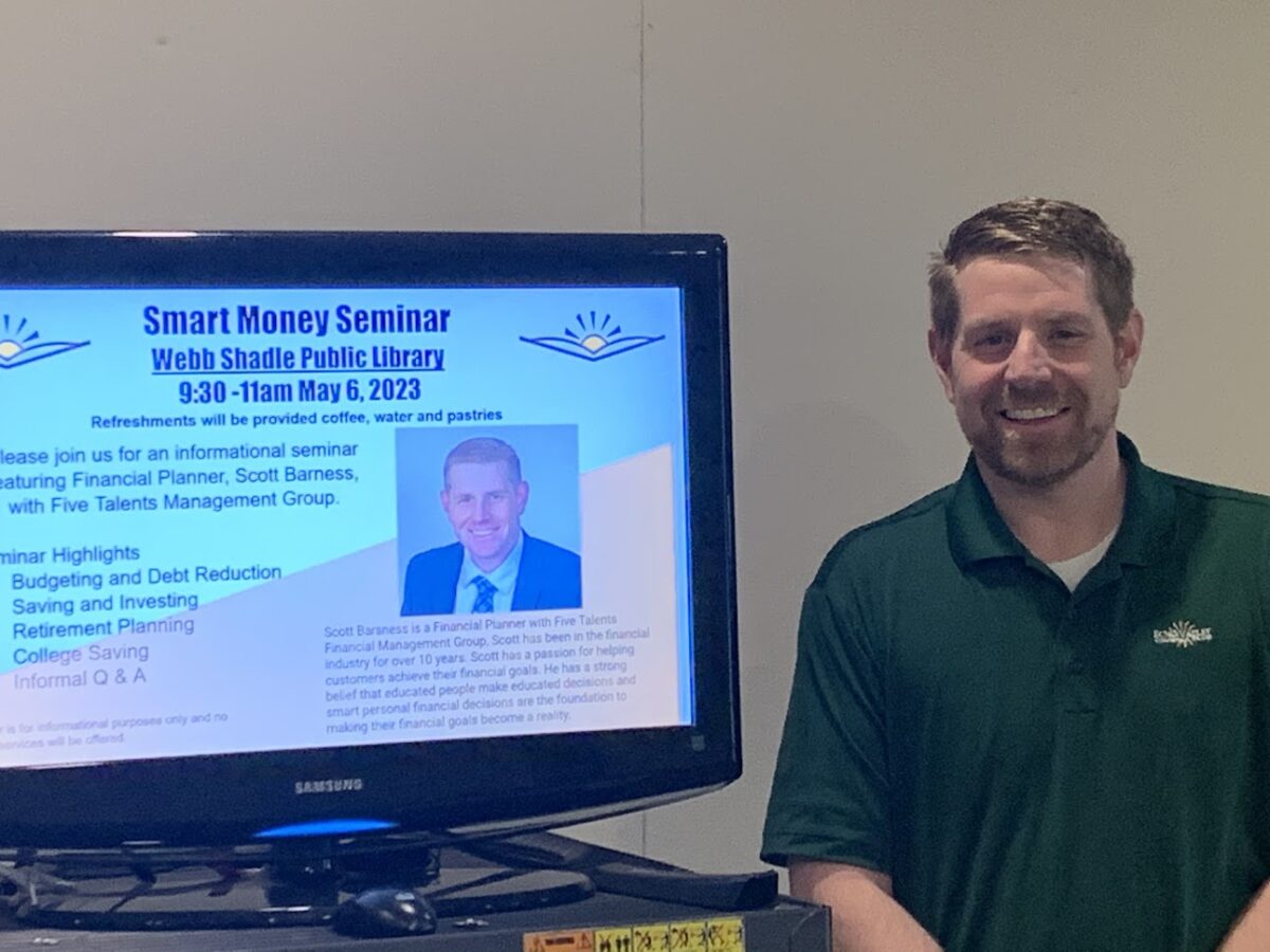 SMART MONEY SEMINAR – Webb Shadle Public Library